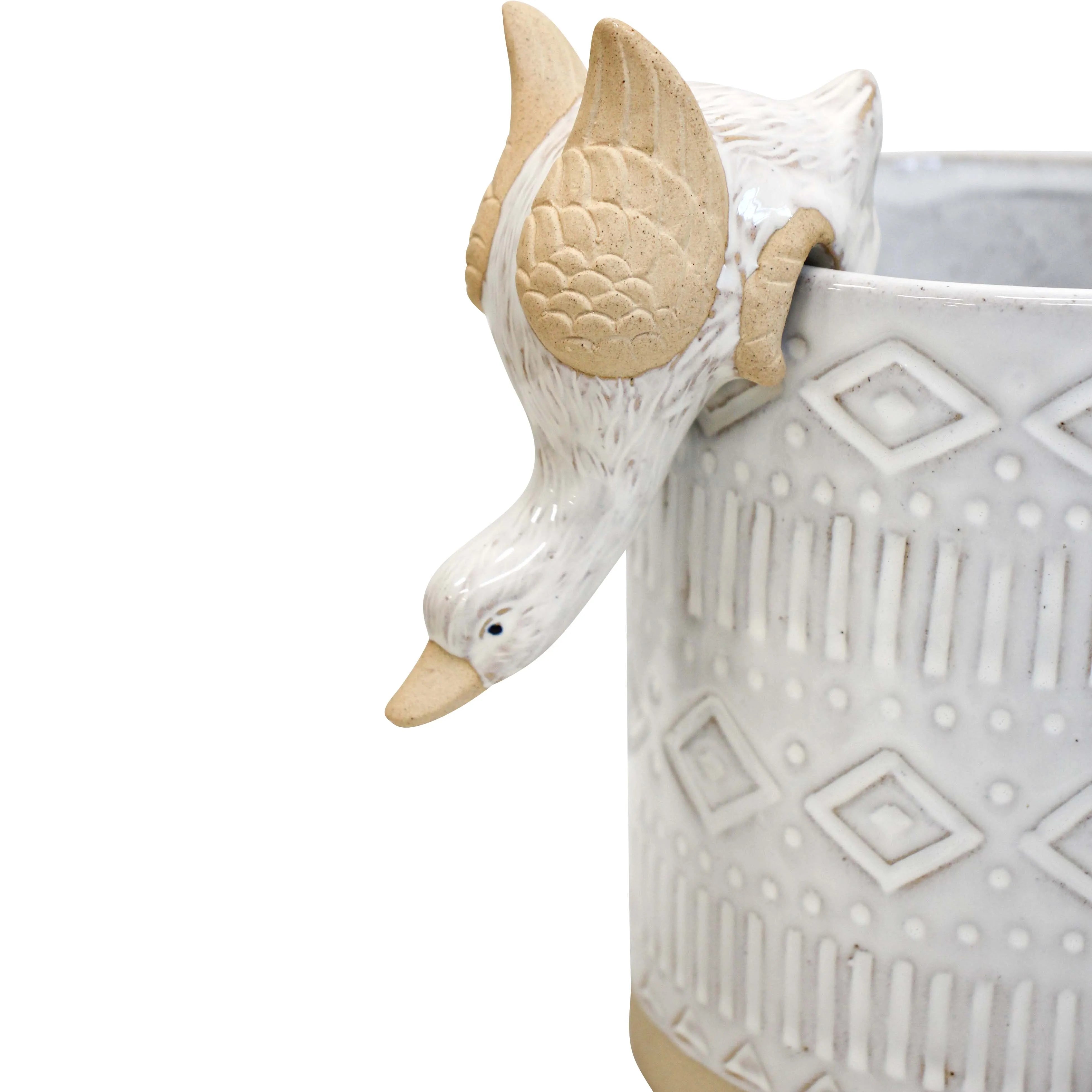 Pot Rim Goose - White – oasisgardennz