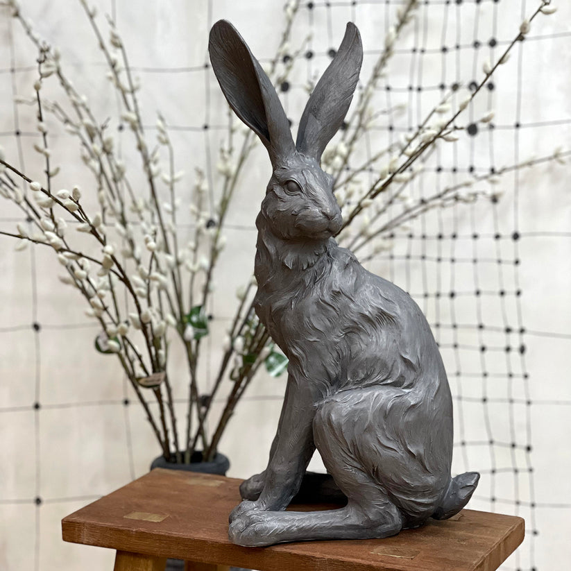 Sitting Country Hare - Indoor – oasisgardennz